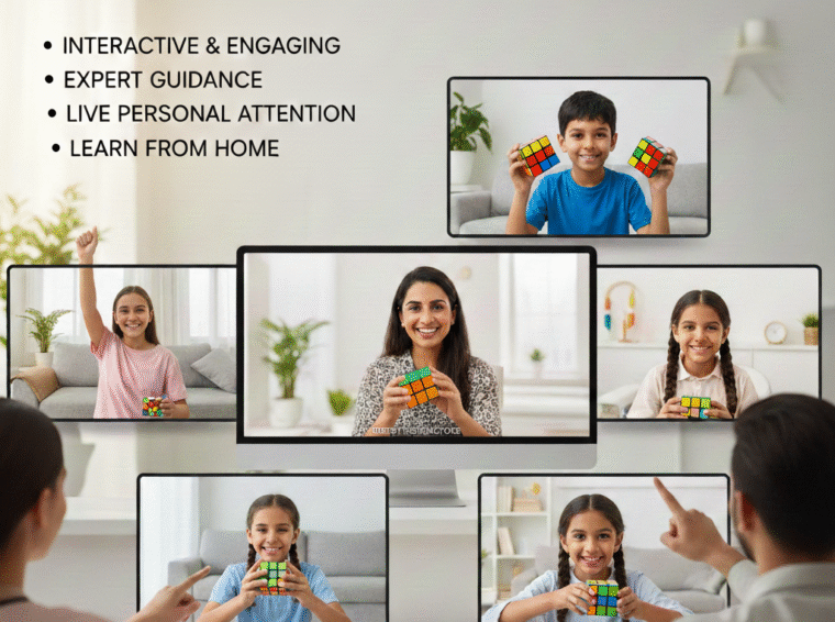 Top Benefits of Online Rubik's Cube Classes For Kids